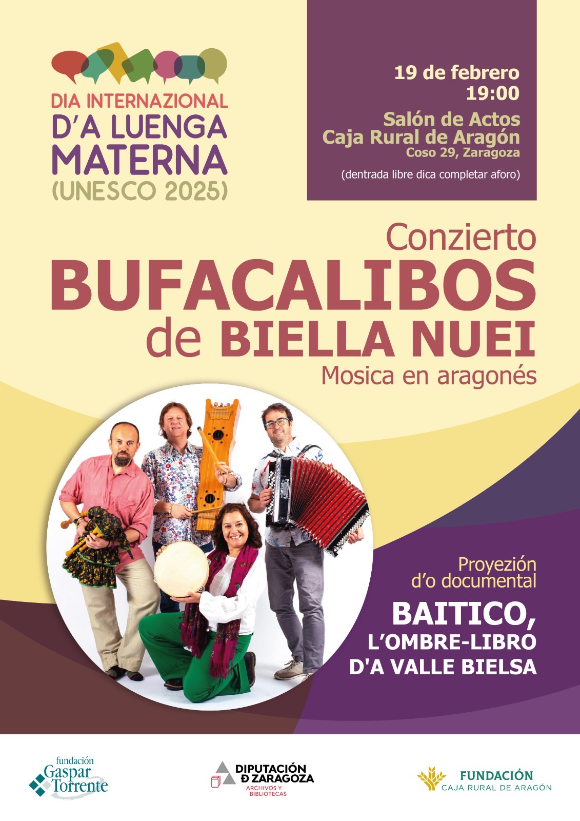 Día internazional d'a Luenga Materna - Fundación Gaspar Torrente